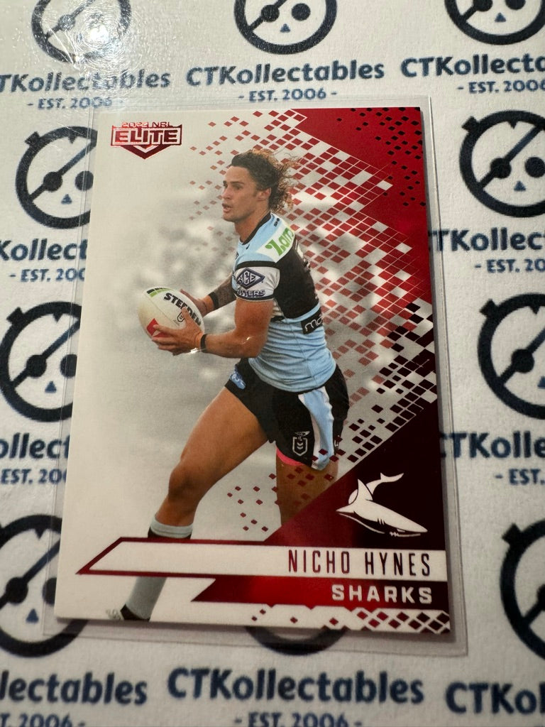 2024 NRL TLA Elite MOJO Ruby -Nicho Hynes #47/50 Sharks – CTKollectables