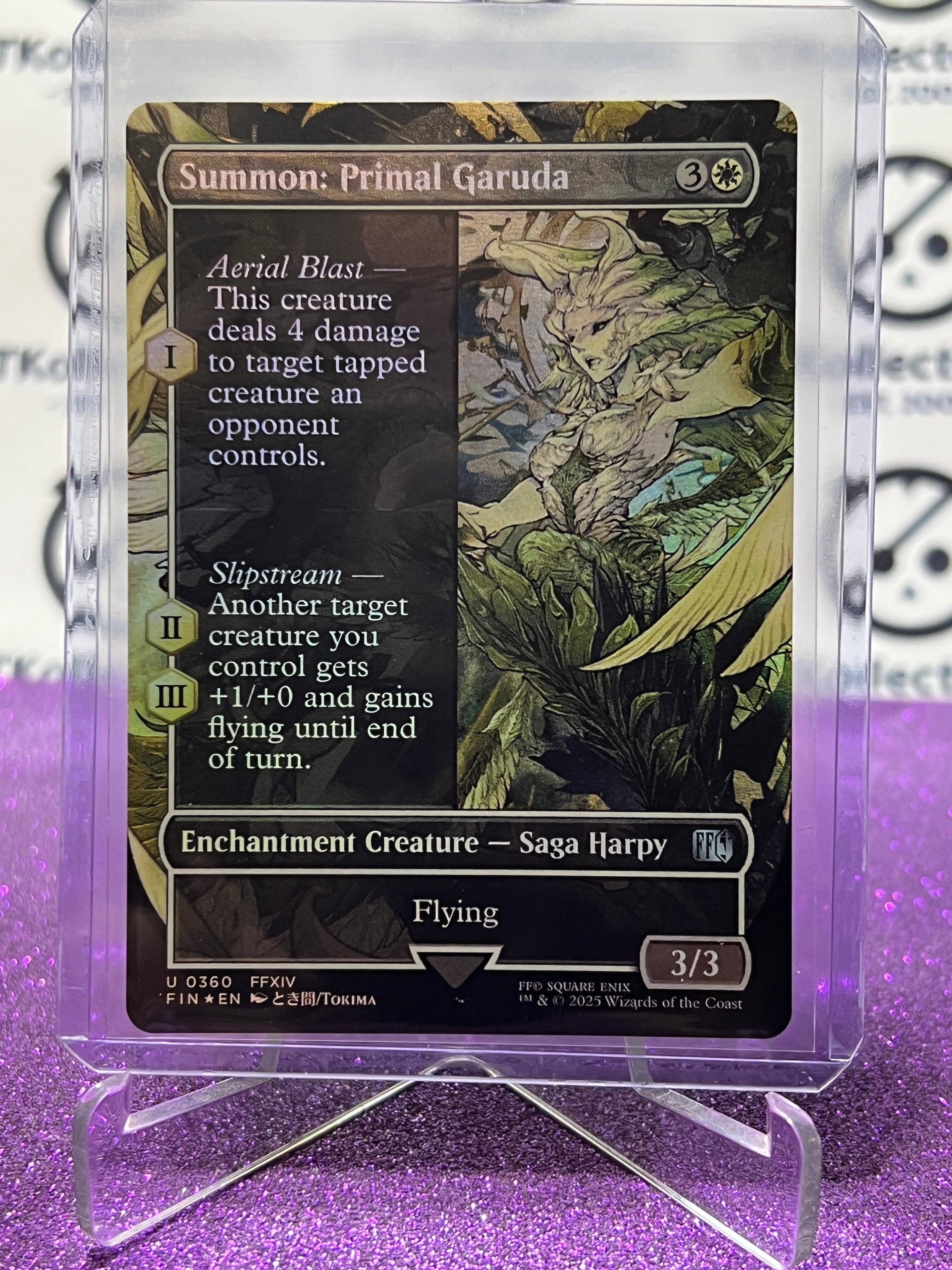 2025 MAGIC THE GATHERING FINAL FANTASY SUMMON: PRIMAL GARUDA # U 0360 ...